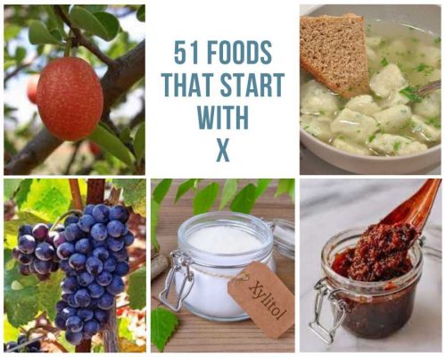 25 Foods That Start With X (Unique List)