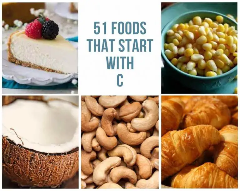 51 Foods That Start With C (Unique List)